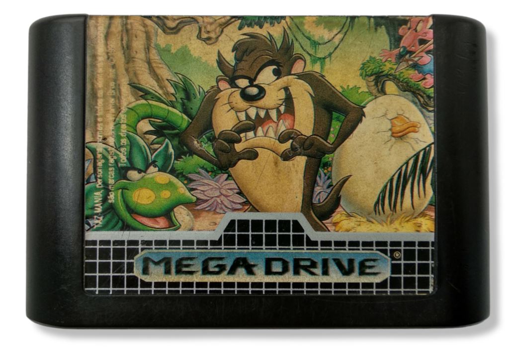 Jogo Taz Mania Original - Mega Drive - Sebo dos Games - Games Antigos e ...