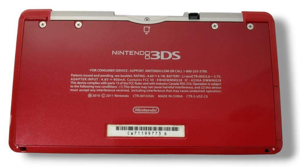 Nintendo 3DS Flame Red - 3DS - Sebo dos Games - Games Antigos e Usados ...