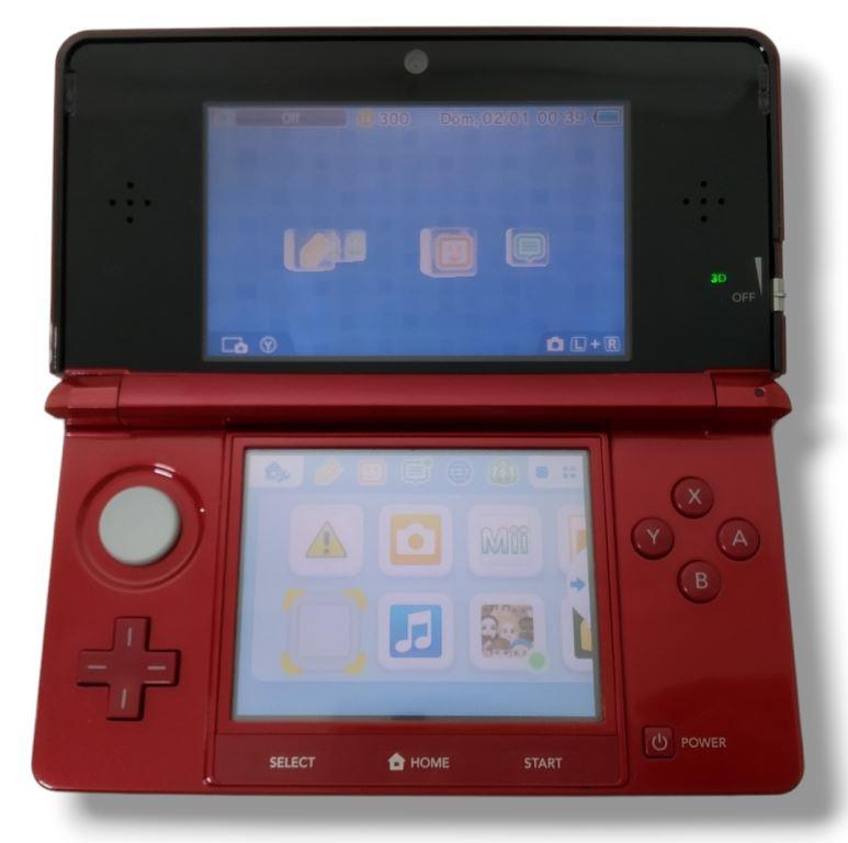 Nintendo 3DS Flame Red - 3DS - Sebo dos Games - Games Antigos e Usados ...