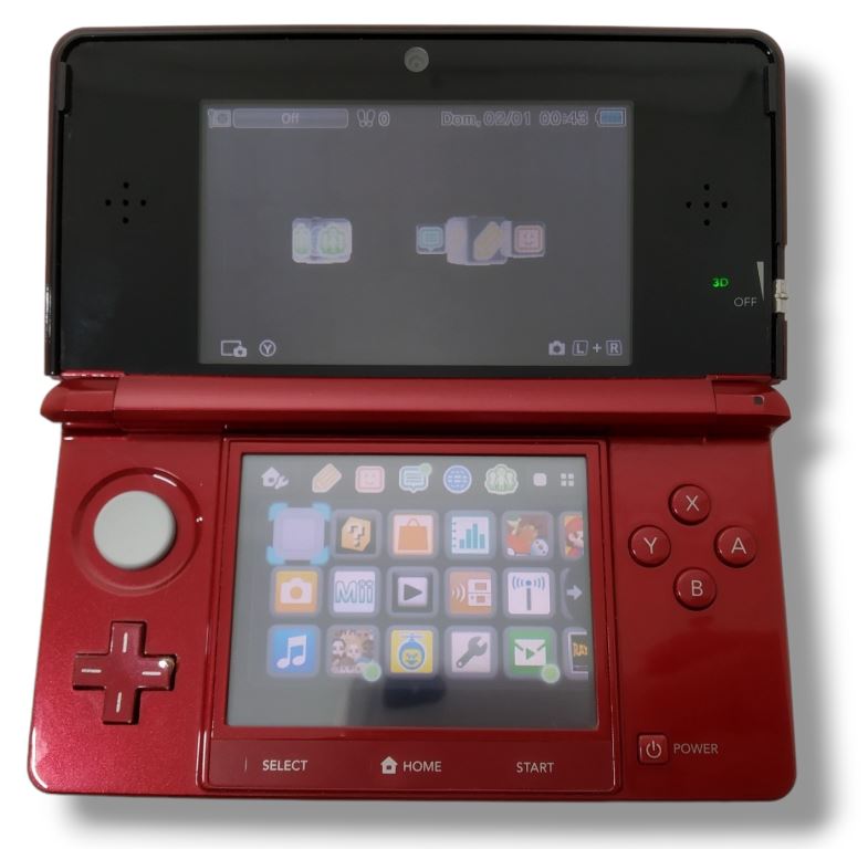 Nintendo 3DS Flame Red - 3DS - Sebo dos Games - Games Antigos e Usados ...