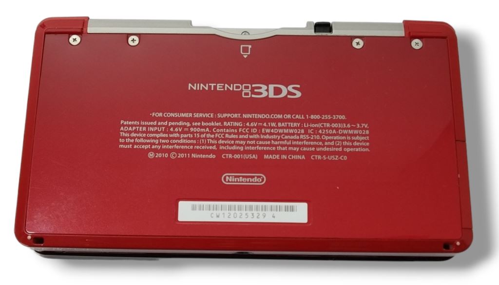 Nintendo 3DS Flame Red - 3DS - Sebo dos Games - Games Antigos e Usados ...