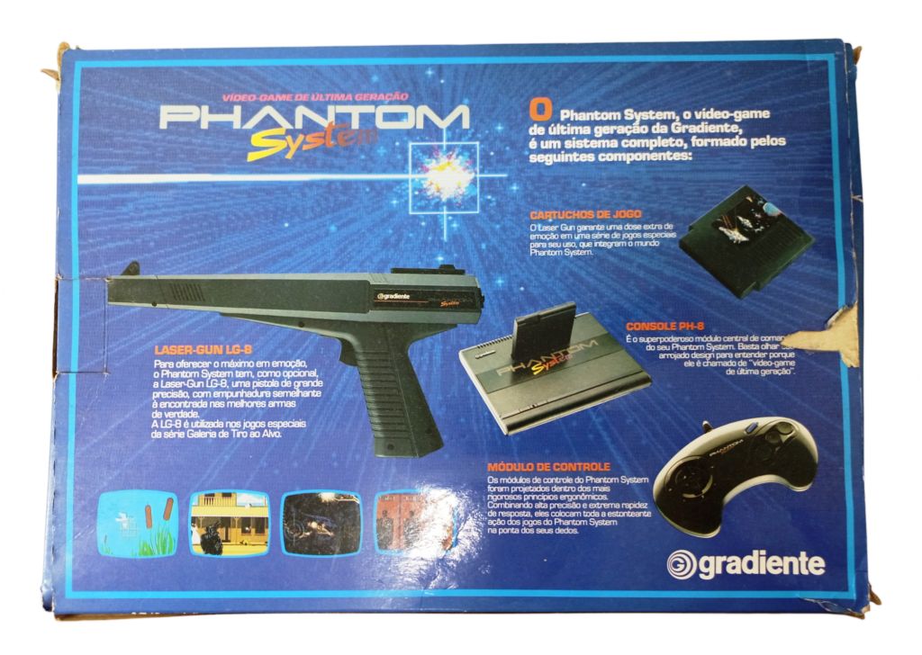 Pistola - Phantom System - Sebo dos Games - Games Antigos e Usados dos Atari ao PS...