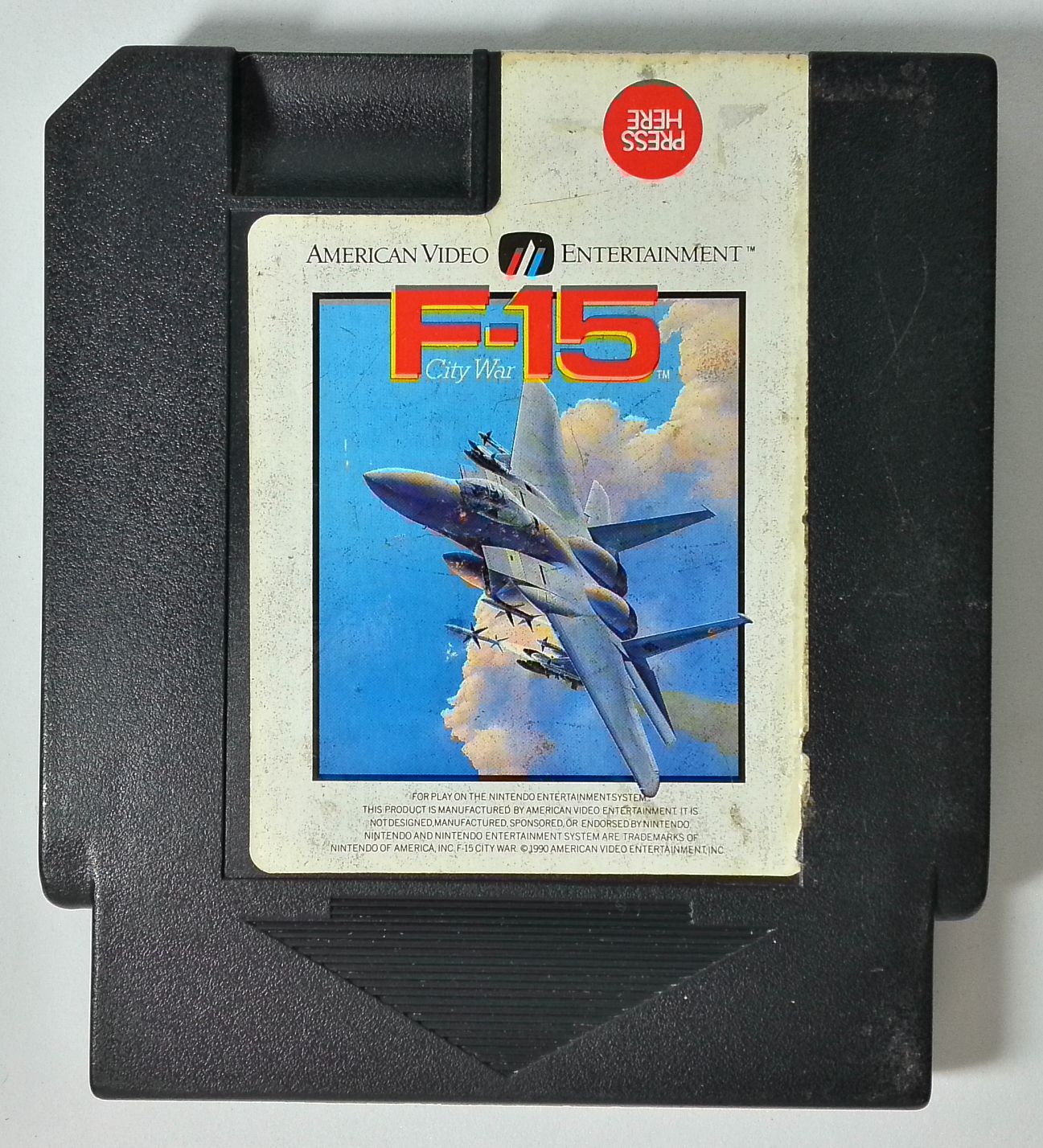 F-15 City War - NES - Sebo dos Games - Games Antigos e Usados dos Atari ...