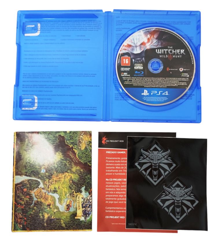Jogo The Witcher III Wild Hunt - PS4 - Sebo dos Games - Games Antigos e ...