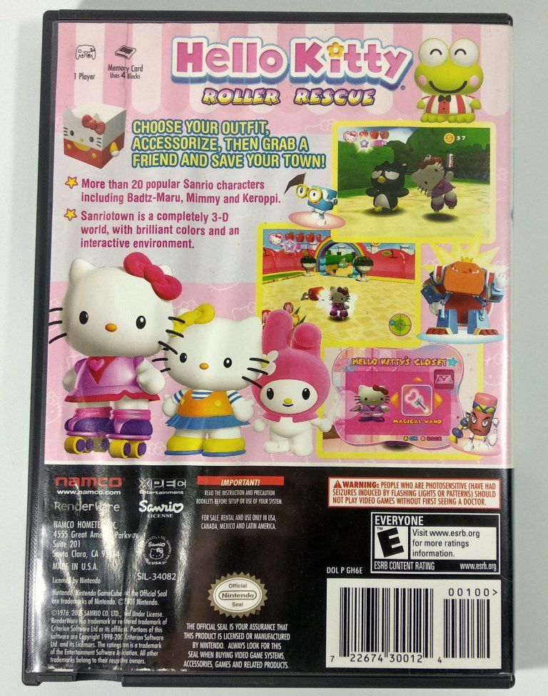 Hello Kitty Original - GC - Sebo dos Games - Games Antigos e Usados dos ...
