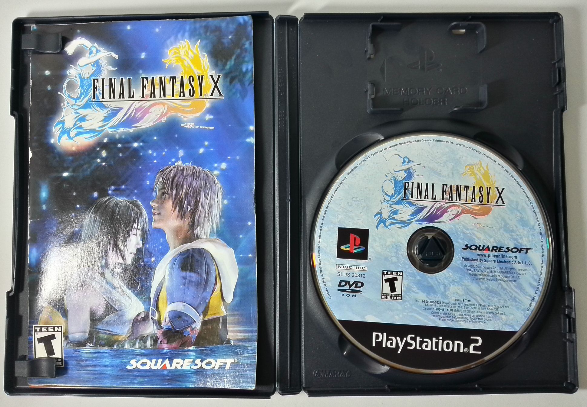 Final Fantasy X Original - PS2 - Sebo dos Games - Games Antigos e ...