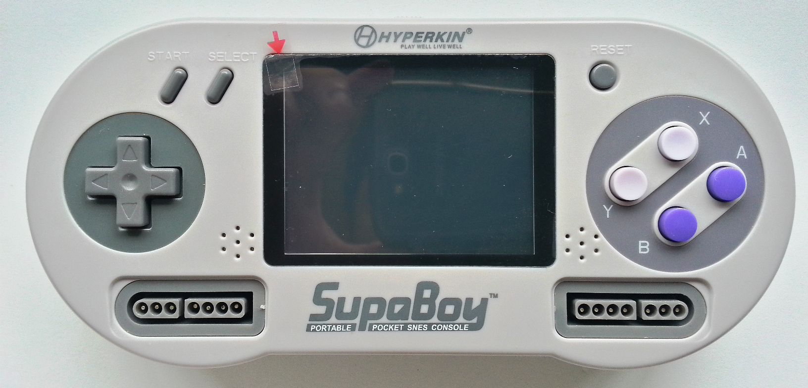 Supaboy Hyperkin (SNES Portátil) - Sebo dos Games - Games Antigos e ...