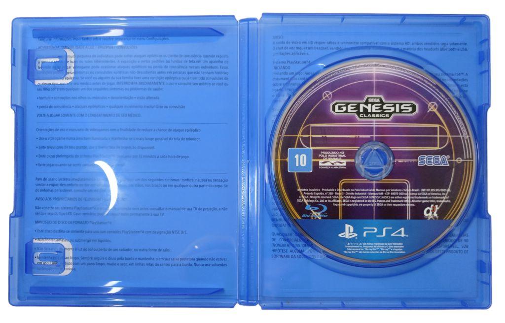 Jogo Sega Genesis Classics - PS4 - Sebo dos Games - Games Antigos e ...