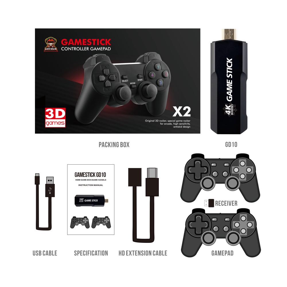 Gamestick X2/ GD10 64GB (38 mil Jogos) - Sebo dos Games - Games Antigos ...