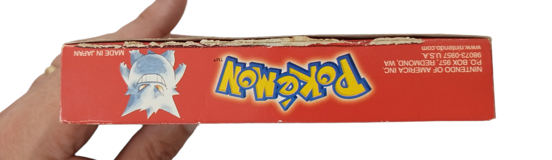 Jogo Pokemon Red Original - GBC - Sebo dos Games - Games Antigos e ...