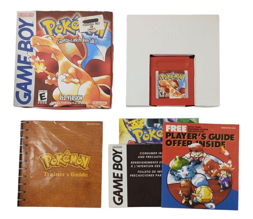 Jogo Pokemon Red Original - GBC - Sebo dos Games - Games Antigos e ...