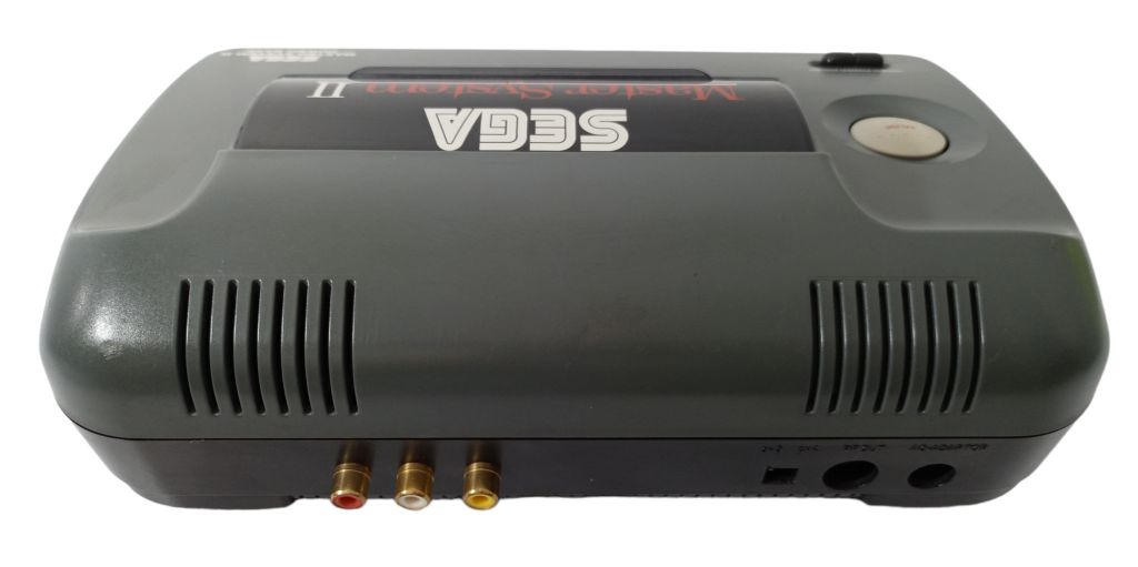 Console Master System II Power Base SEGA (com entrada AV) - Sebo dos ...