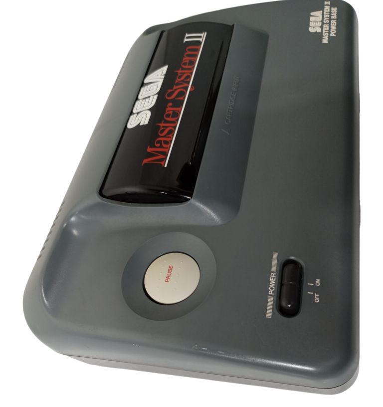 Console Master System II Power Base SEGA (com entrada AV) - Sebo dos ...