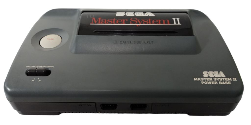 Console Master System II Power Base SEGA (com entrada AV) - Sebo dos ...