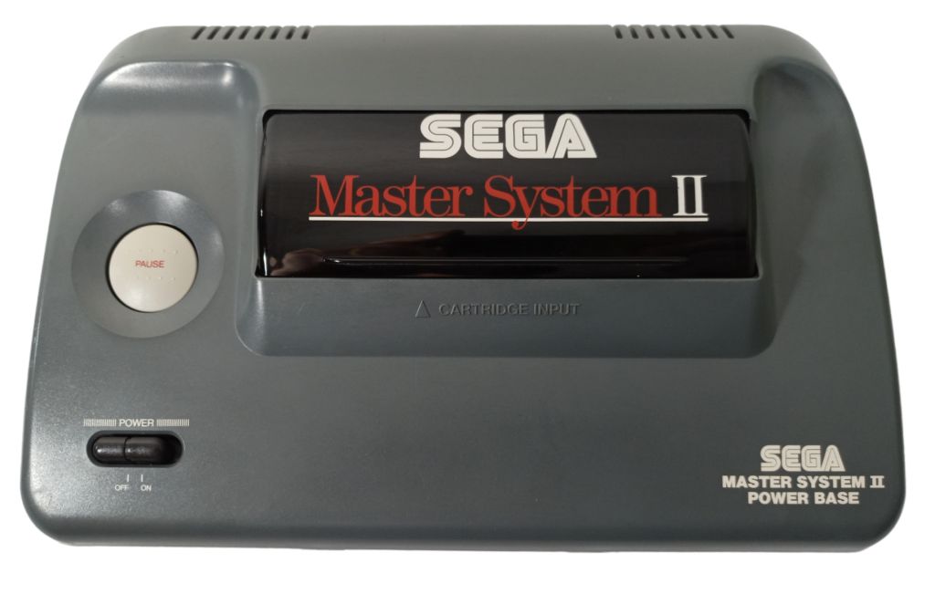 Console Master System II Power Base SEGA (com entrada AV) - Sebo dos ...