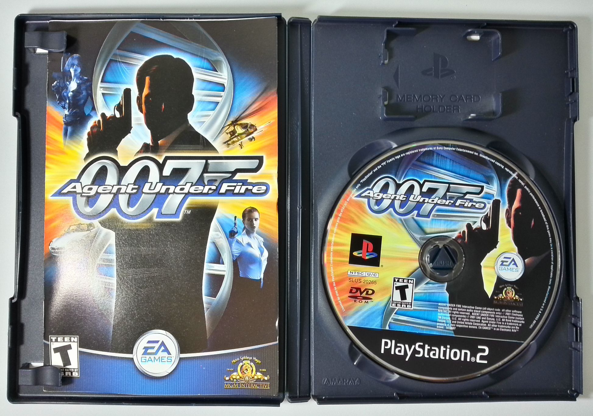 007 Agent Under Fire Original - PS2 - Sebo dos Games - Games Antigos e ...