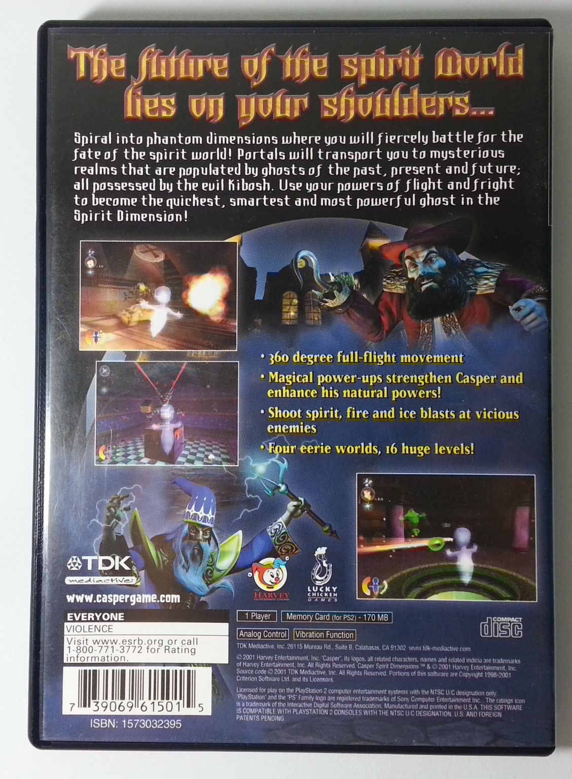 Casper Original - PS2 - Sebo dos Games - Games Antigos e Usados dos ...