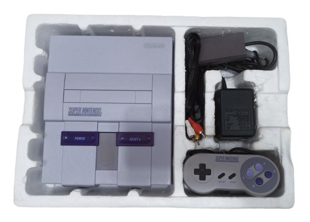 Console Super Nintendo Control Set - SNES - Sebo dos Games - Games Antigos e Usados dos Atari ao ...