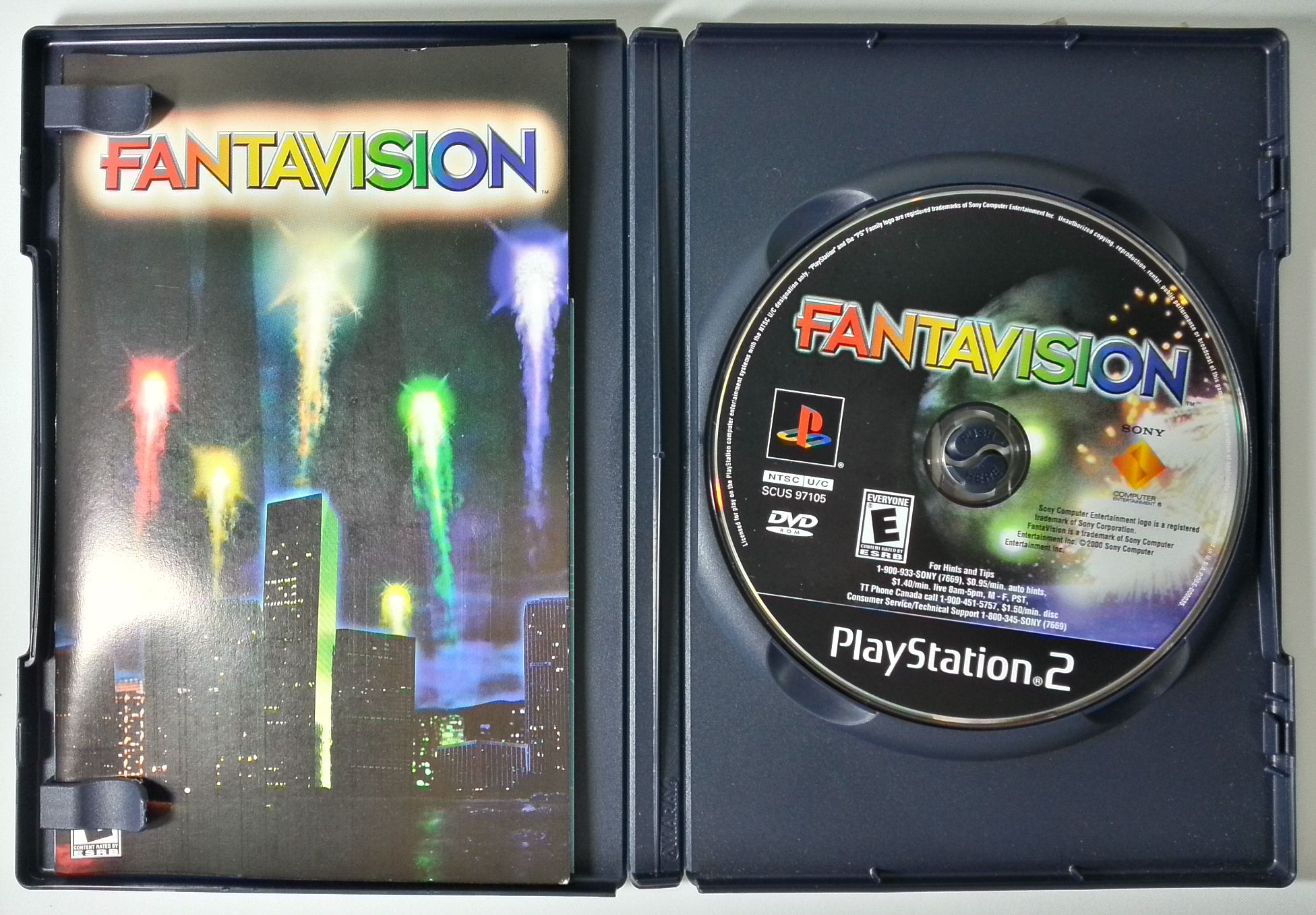 Fantavision Original - PS2 - Sebo dos Games - Games Antigos e Usados ...