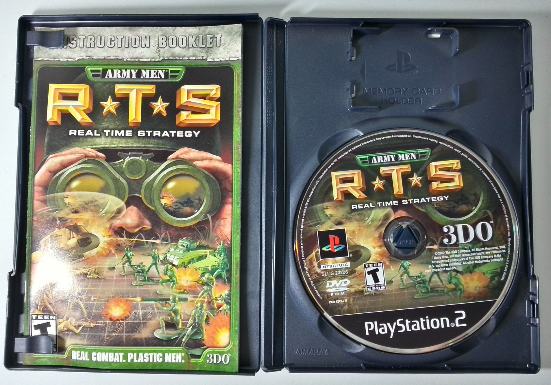 Army men RTS Original - PS2 - Sebo dos Games - Games Antigos e Usados ...