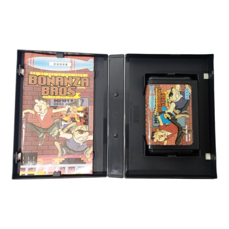 Jogo Bonanza Bros Original [JAPONÊS] - Mega Drive - Sebo dos Games ...