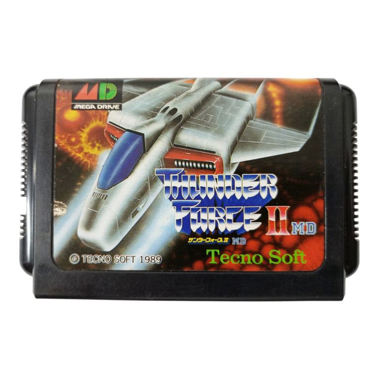Jogo Thunder Force II MD Original [JAPONÊS] - Mega Drive - Sebo dos Games - Games Antigos e ...