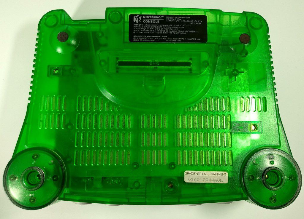 Nintendo 64 Serie Multi-Sabores Kiwi - N64 - Sebo dos Games - Games ...