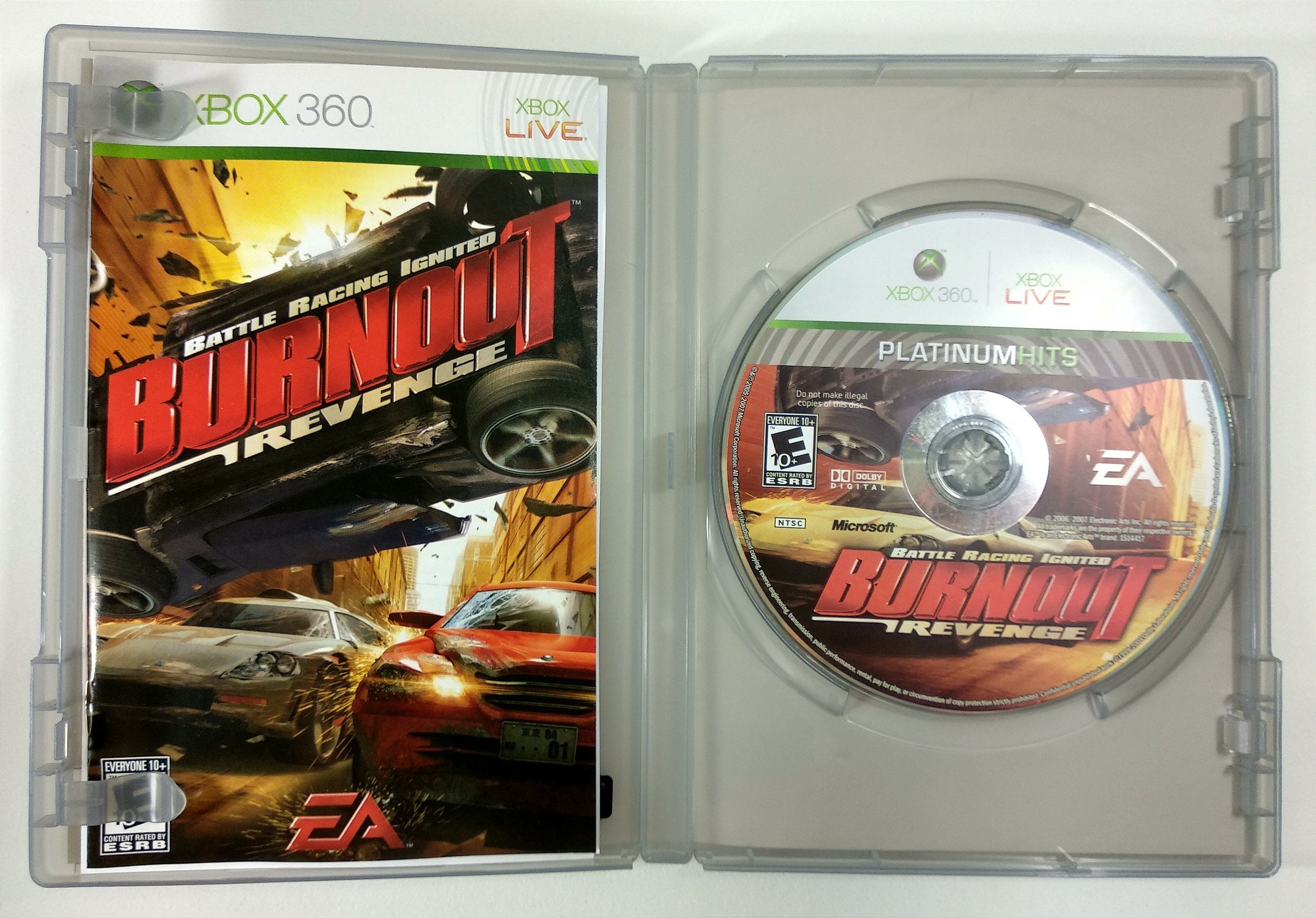 Burnout Revenge - Xbox 360 - Sebo dos Games - Games Antigos e Usados ...