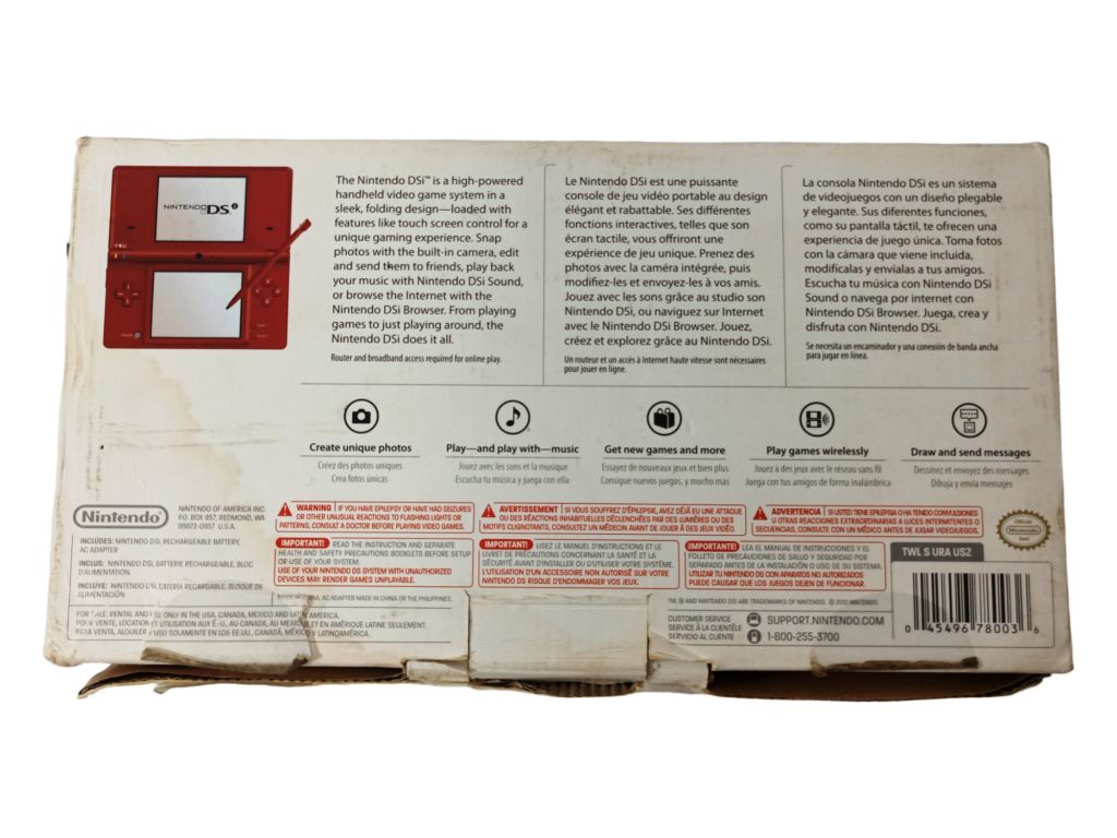 Nintendo DSI Matte Red - NDS - Sebo dos Games - Games Antigos e Usados ...