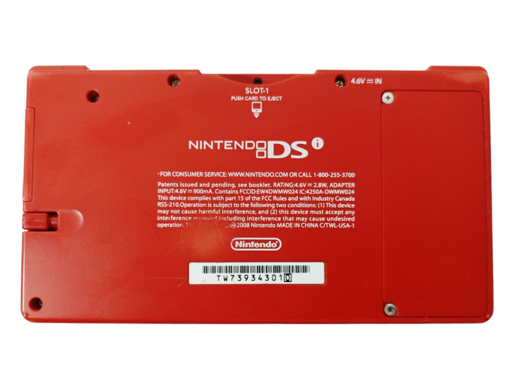 Nintendo DSI Matte Red - NDS - Sebo dos Games - Games Antigos e Usados ...