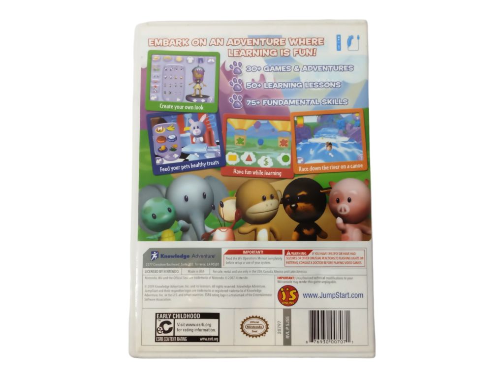 Jogo Jump State Pet Rescue Original - Wii - Sebo dos Games - Games ...