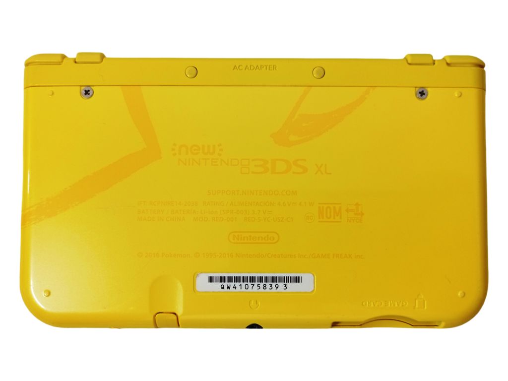 New Nintendo 3DS XL Pikachu Yellow Edition - 3DS - Sebo dos Games ...