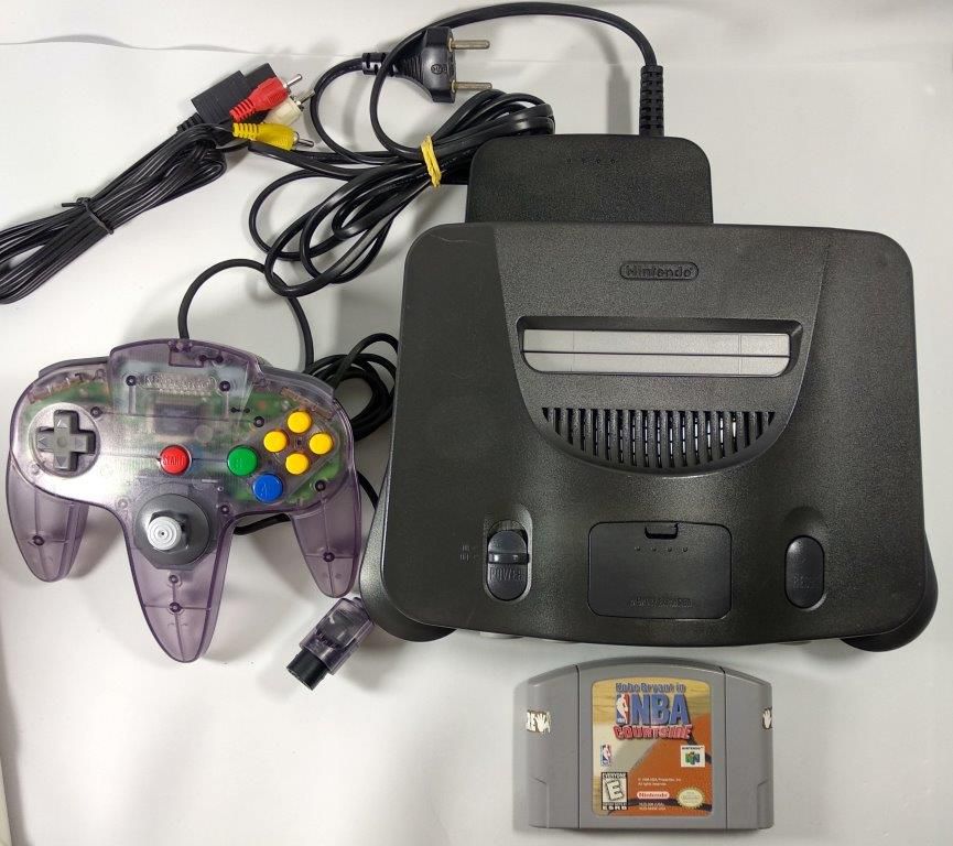 Nintendo 64 Edição Especial Atomic Purple - Sebo dos Games - Games ...