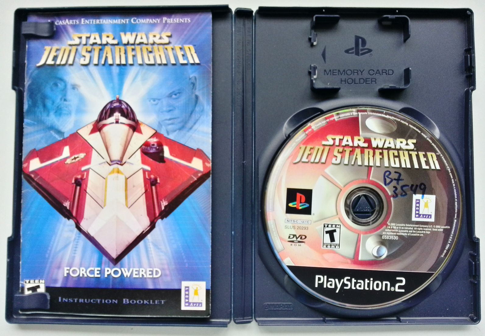Star Wars Jedi Starfighter Original - PS2 - Sebo dos Games - Games ...
