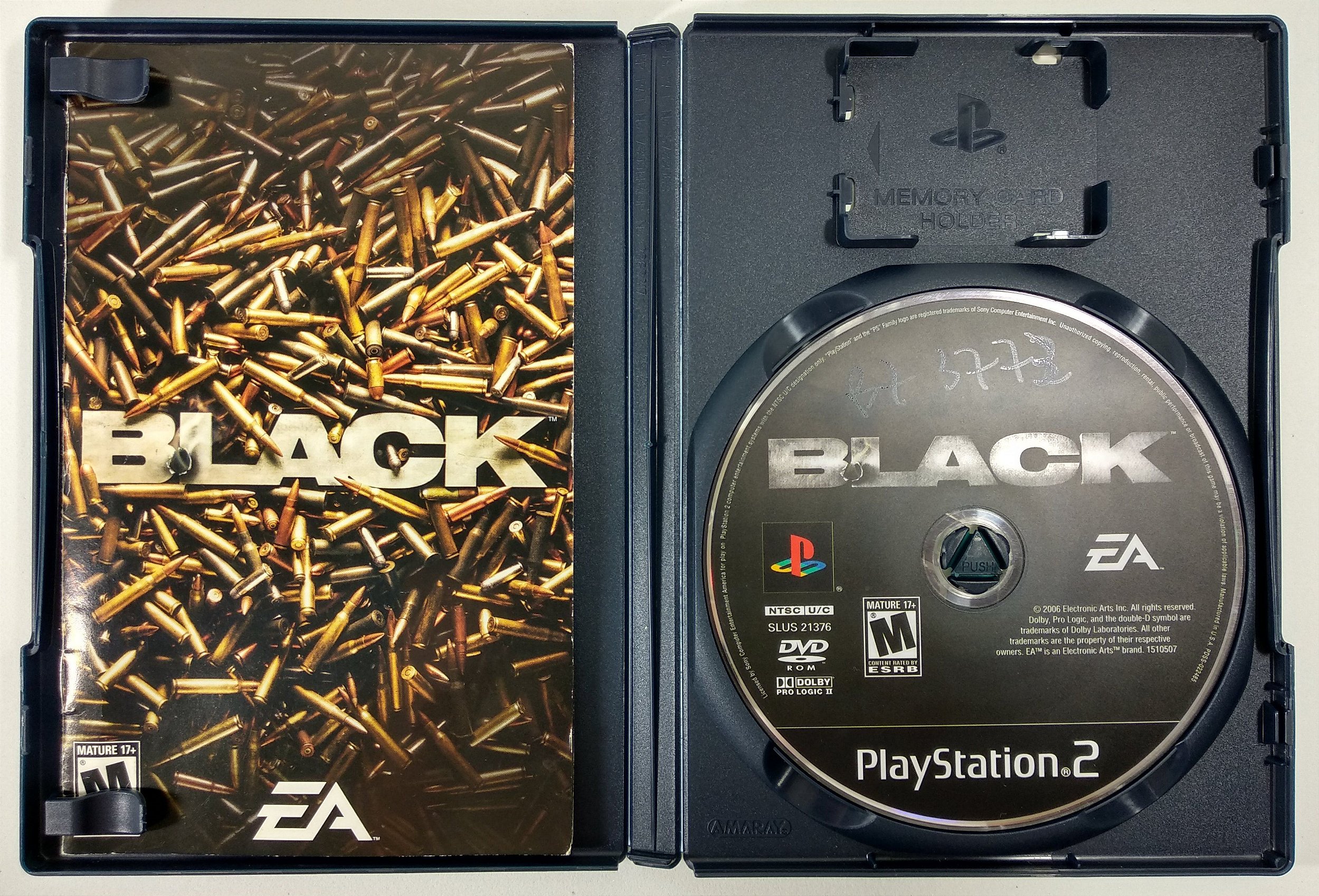 Black Original - PS2 - Sebo dos Games - Games Antigos e Usados dos ...