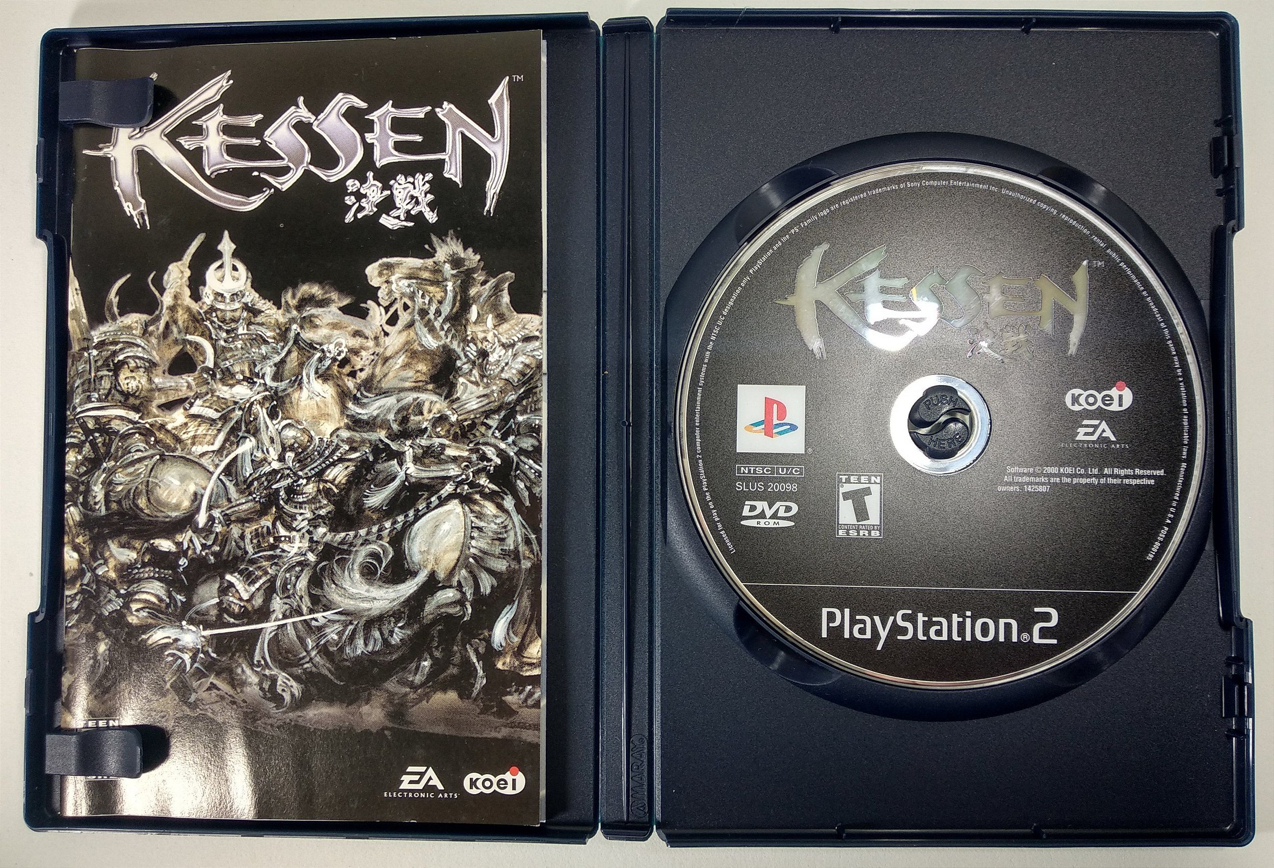 Kessen Original - PS2 - Sebo dos Games - Games Antigos e Usados dos ...