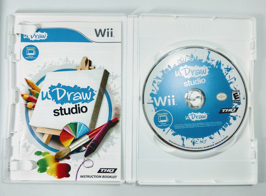 uDraw Studio Instant Artist Original - uDraw Wii - Sebo dos Games ...