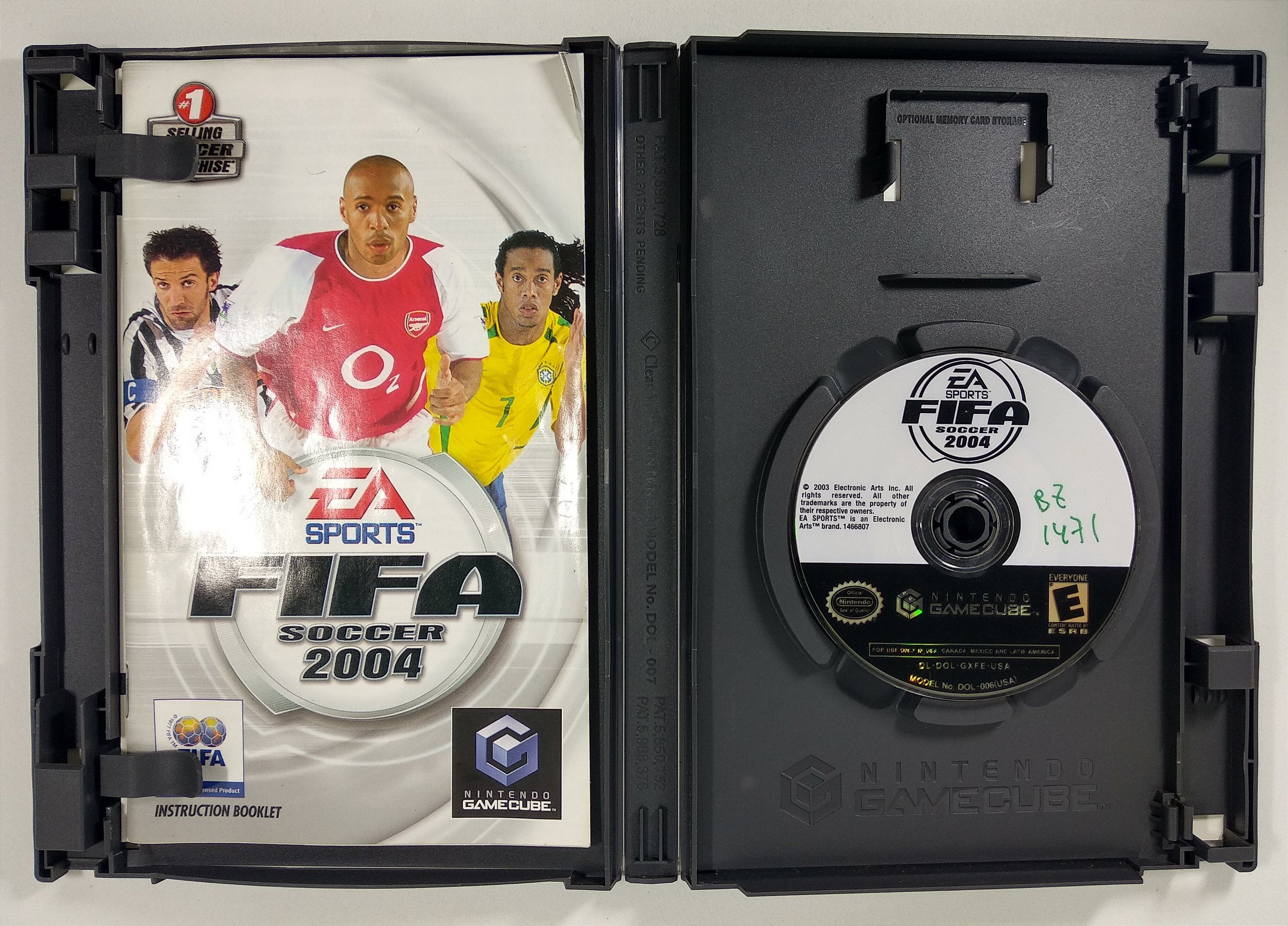 Fifa Soccer 2004 Original - GC - Sebo dos Games - Games Antigos e ...