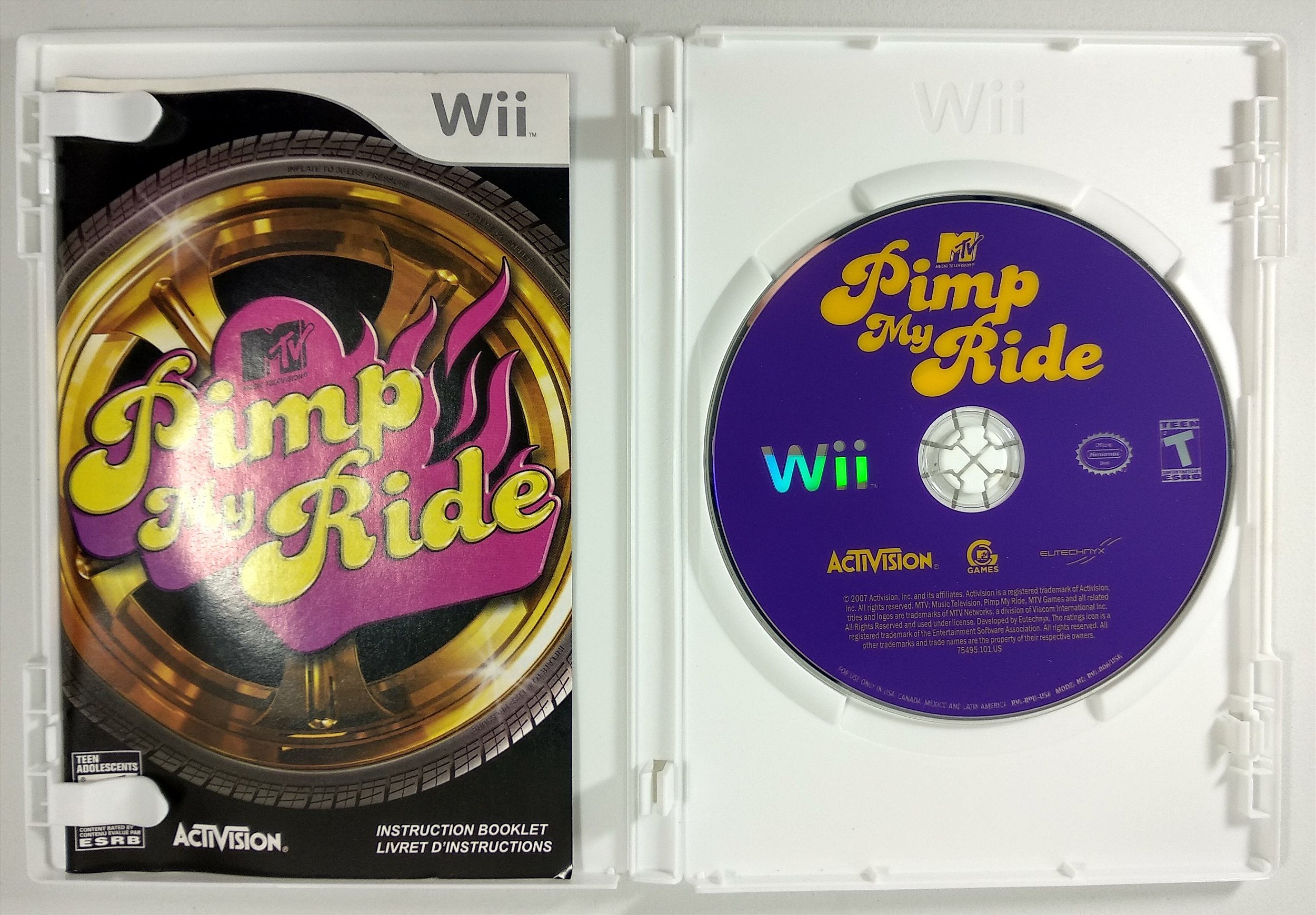 Pimp my Ride Original - Wii - Sebo dos Games - Games Antigos e Usados ...
