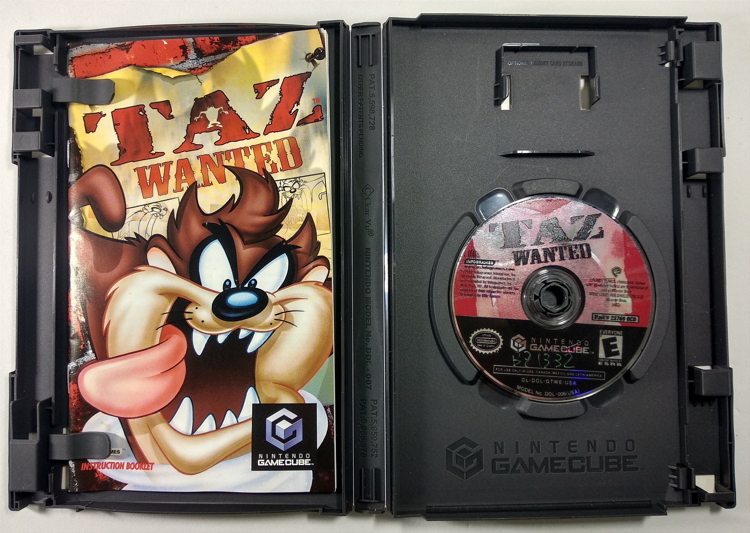 Taz Wanted Original - GC - Sebo dos Games - Games Antigos e Usados dos ...