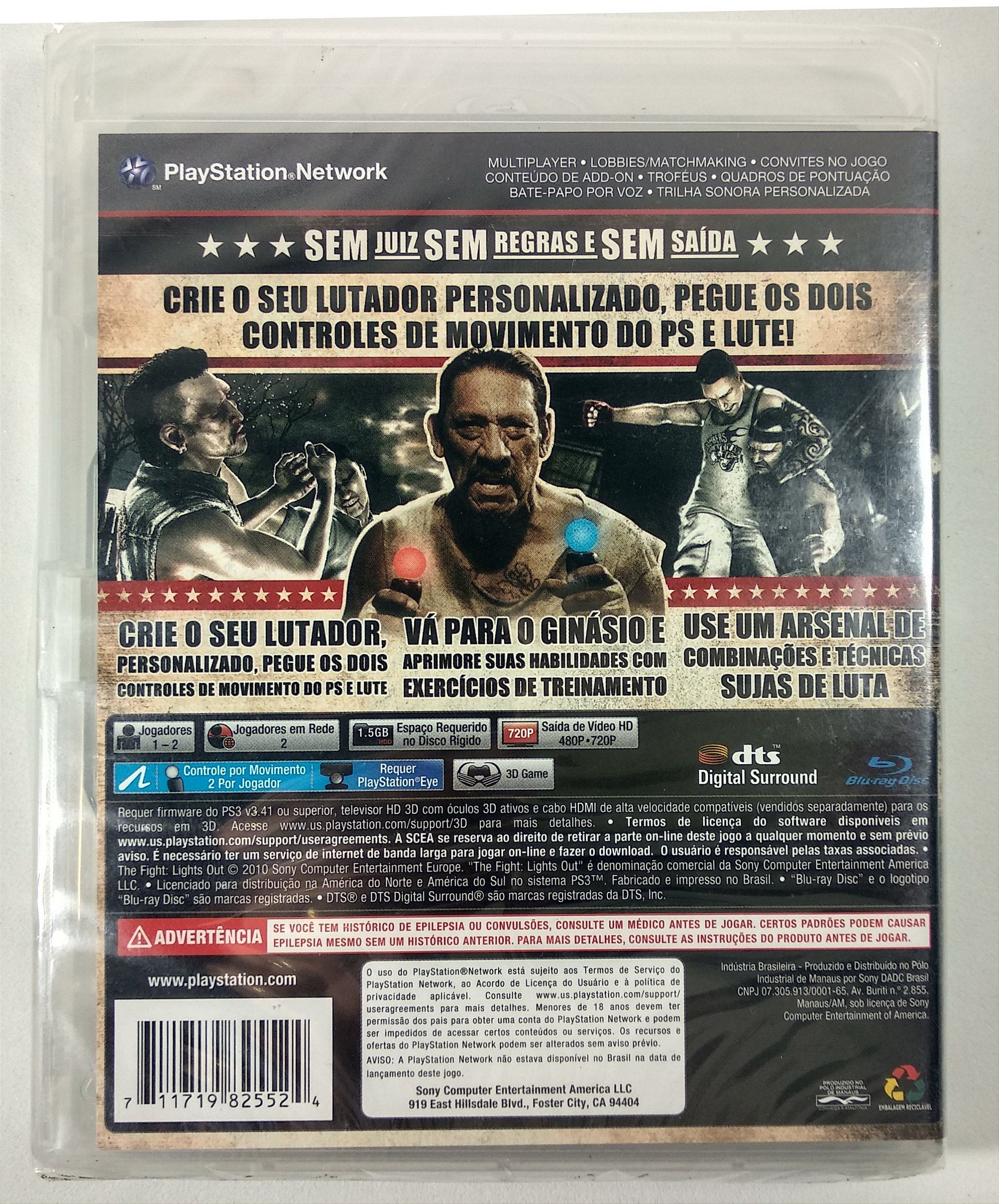 Jogo The Fight Lights Out (Lacrado) - PS3 - Sebo dos Games - Games ...