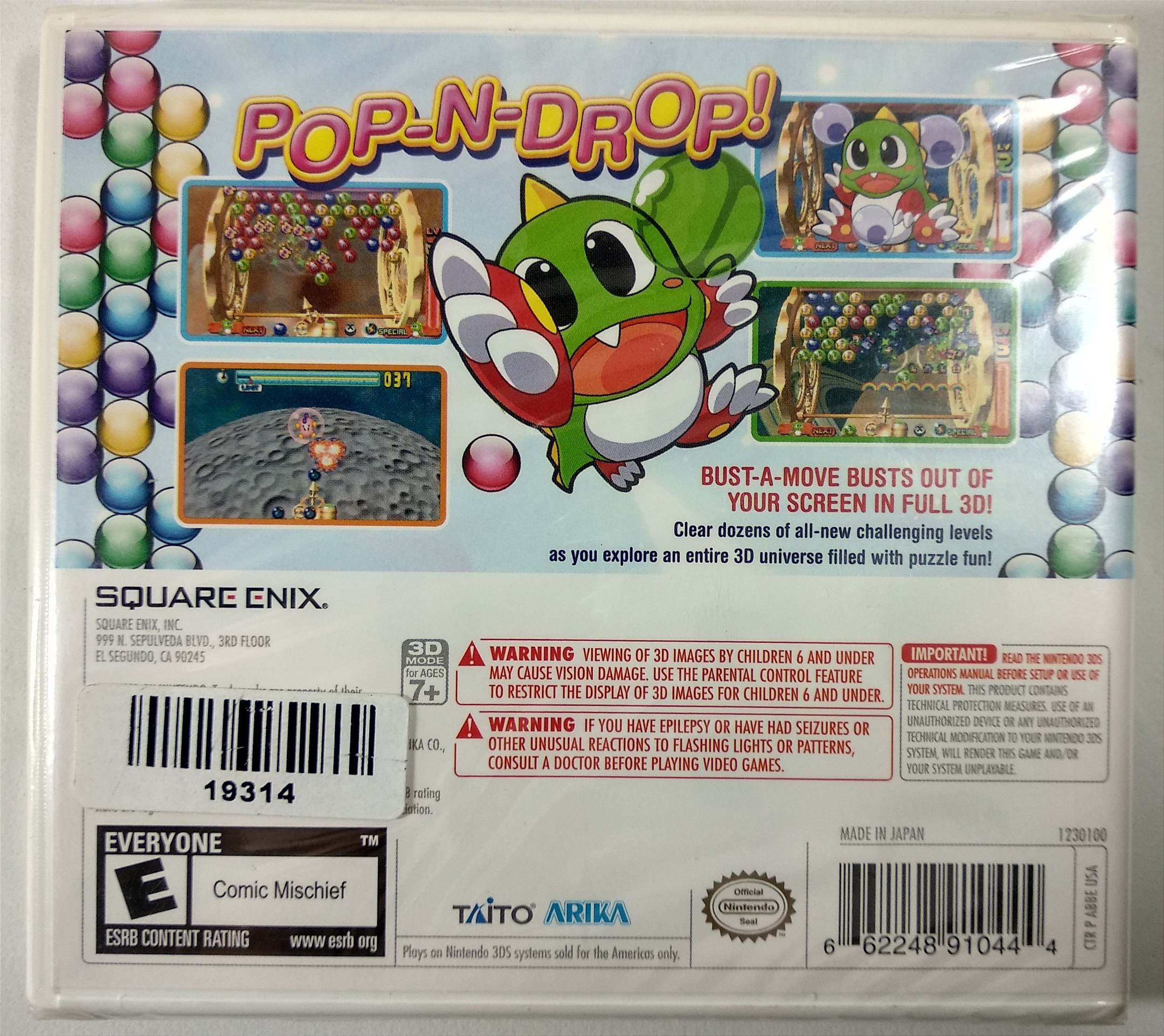 Jogo Bust-a-Move Universe Original (Lacrado) - 3DS - Sebo dos Games ...