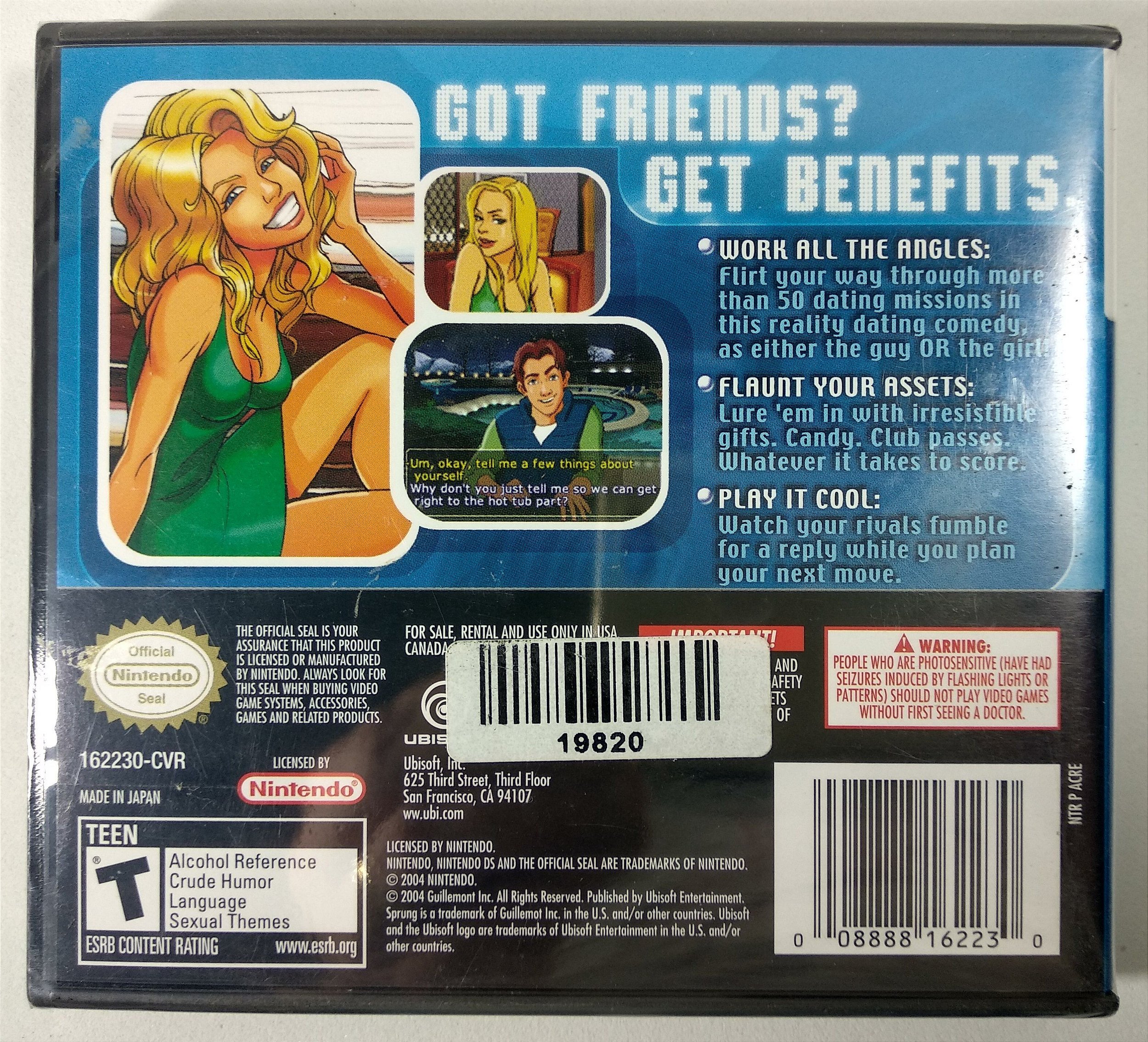 Sprung Original (LACRADO) - DS - Sebo dos Games - Games Antigos e ...