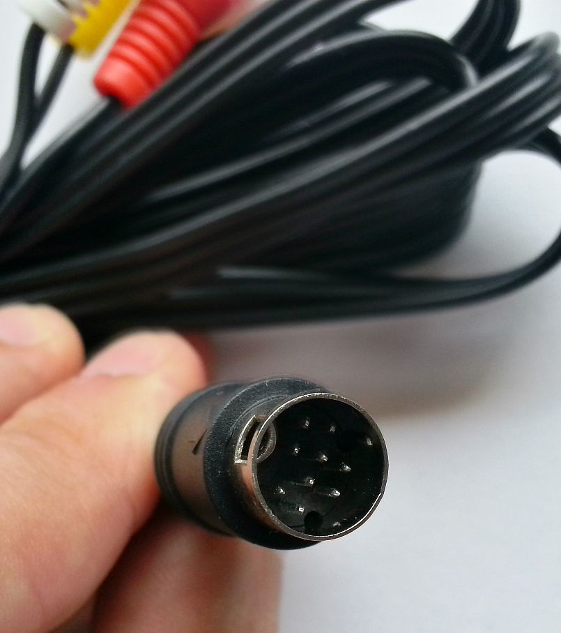 Cabo AV - Mega Drive 3 - Sebo dos Games - Games Antigos e Usados dos ...