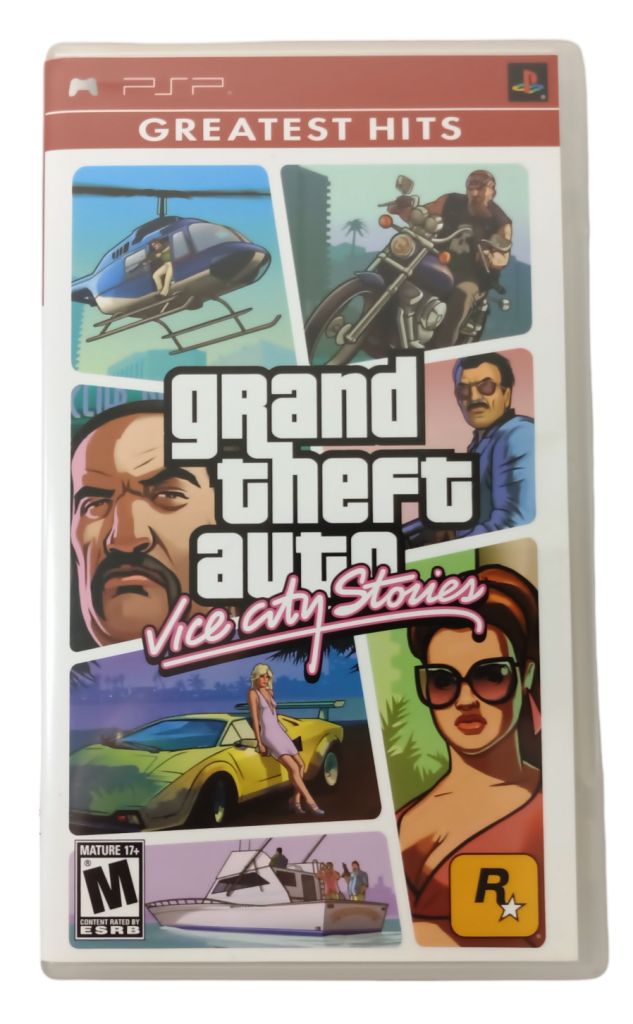 Jogo GTA Vice City Stories Original PSP Sebo dos Games Games Antigos e Usados dos Atari ao PS
