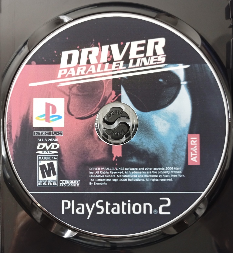 Driver Parallel Lines - PS2 - Sebo dos Games - Games Antigos e Usados dos Atari ao PS...