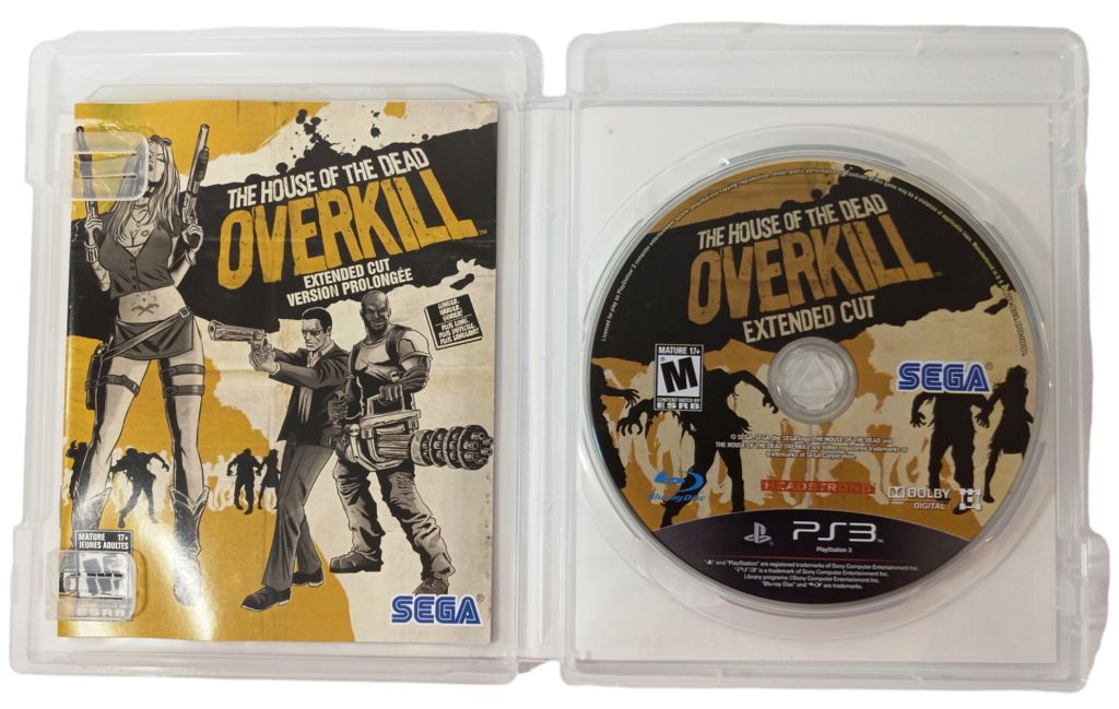 Jogo The House of the Dead Overkill Extended Cut - PS3 - Sebo dos Games ...