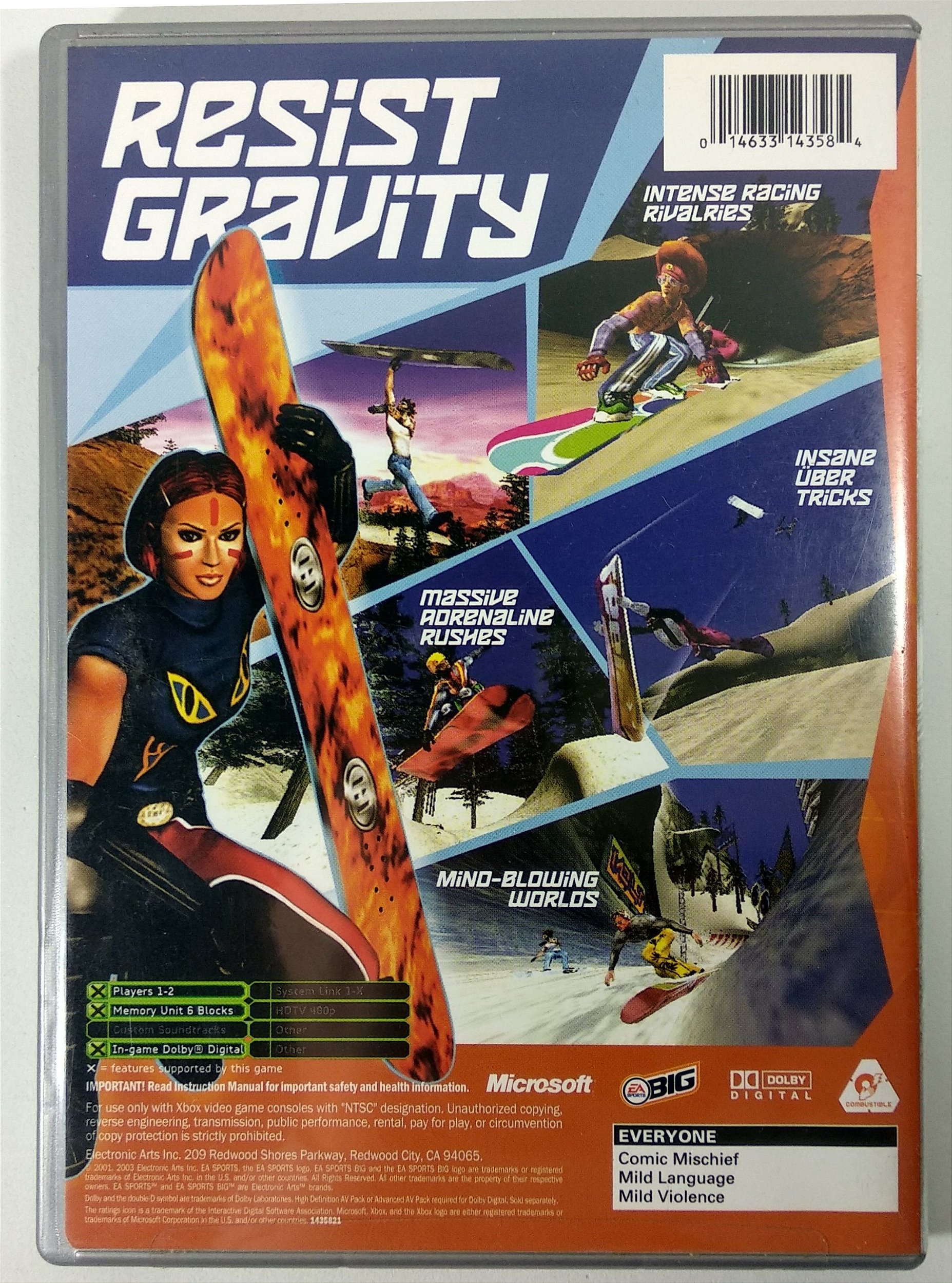 SSX Tricky Original - Xbox Clássico - Sebo dos Games - Games Antigos e ...