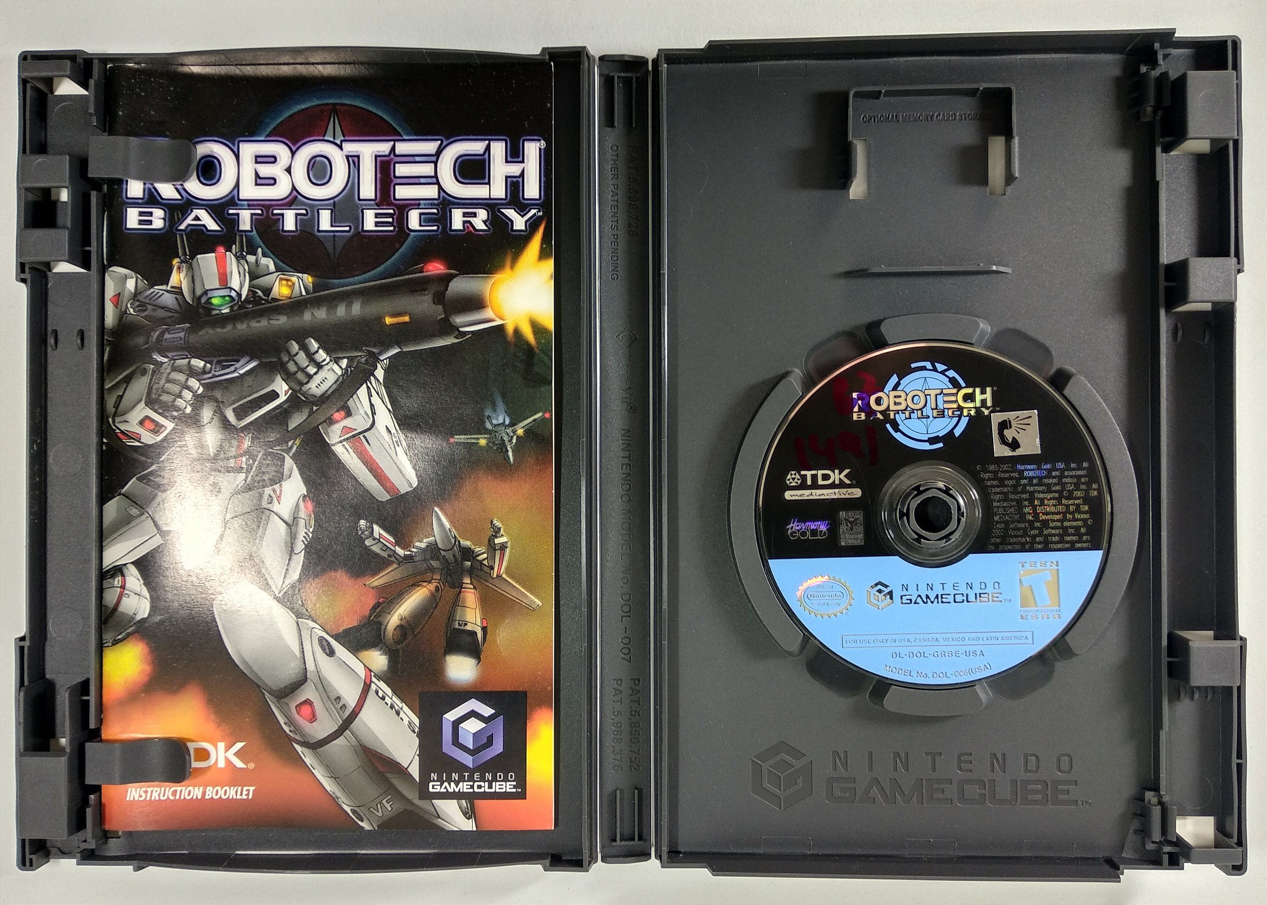 Robotech Battlecry Original - GC - Sebo dos Games - Games Antigos e ...