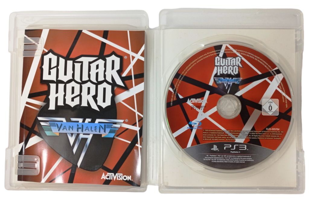 Jogo Guitar Hero Van Halen - PS3 - Sebo dos Games - Games Antigos e ...